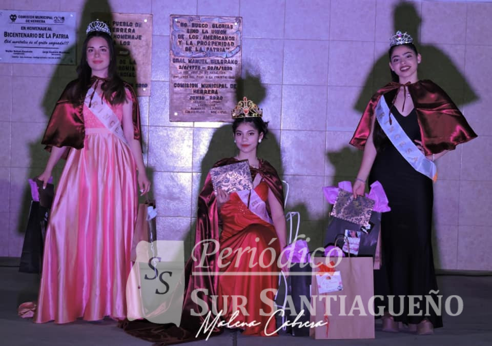 Brisa Martínez fue elegida como la nueva reina de Herrera - Sur ...