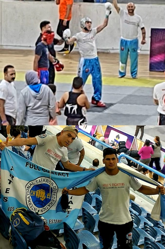Daniel Schiel se consagró campeón mundial de kick boxing en Egipto y va ...