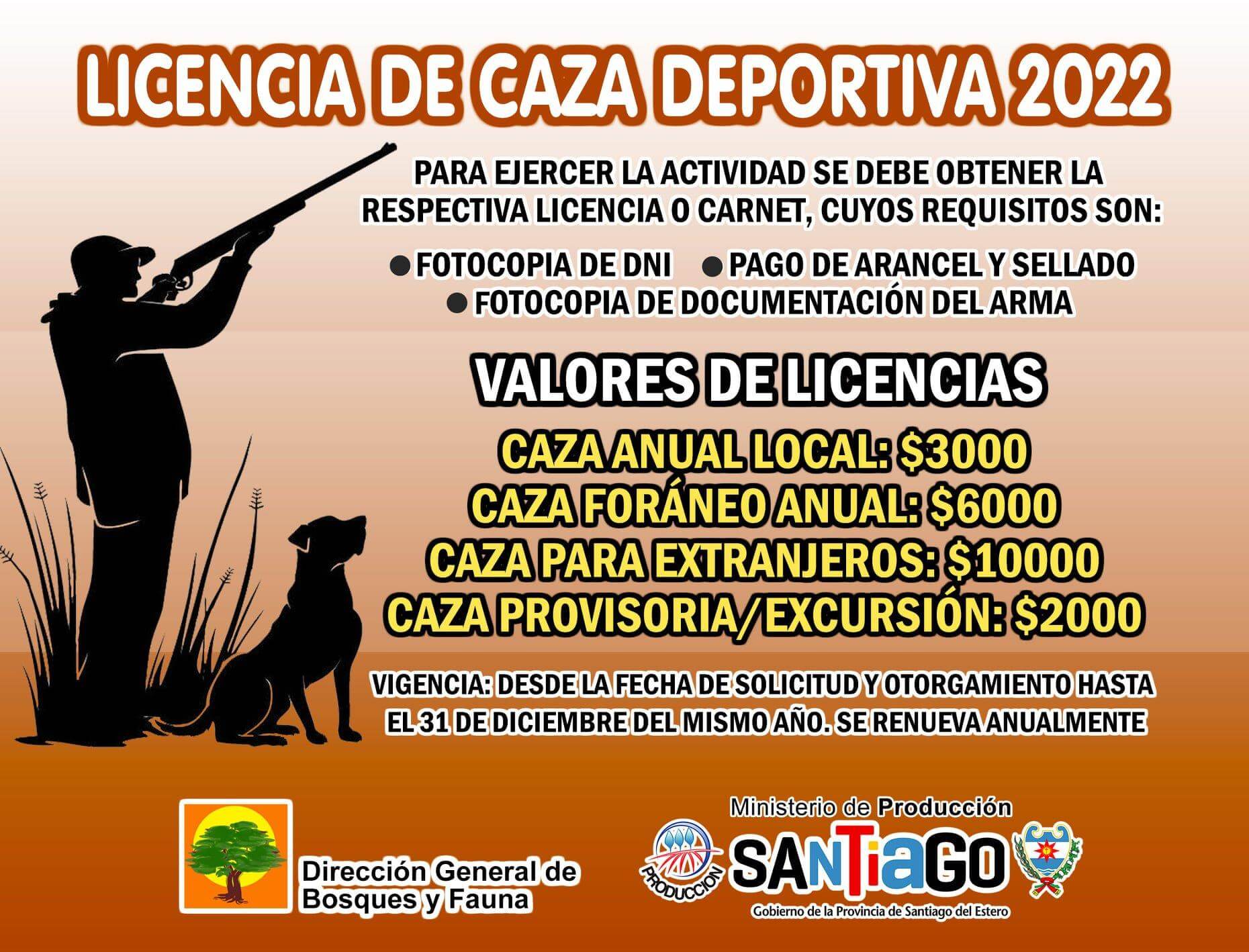 Saca tu licencia de Caza y Pesca para esta nueva temporada - Sur ...