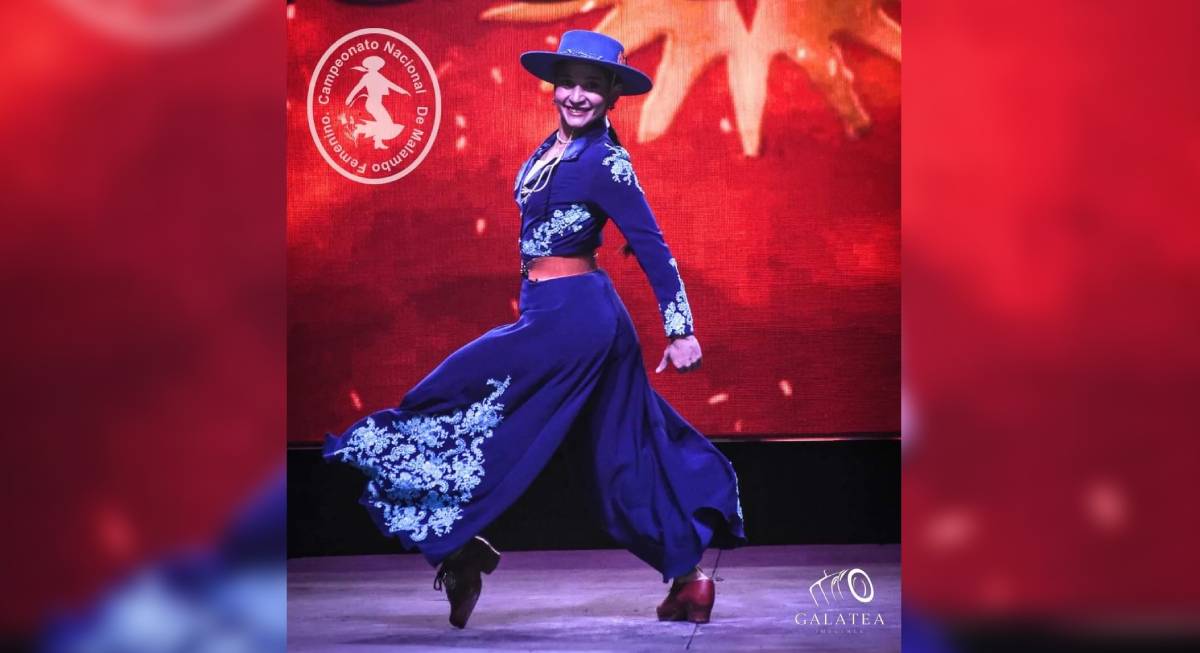 La santiagueña, Belén Medina se consagró campeona Nacional de Malambo Femenino 2023 - Sur ...